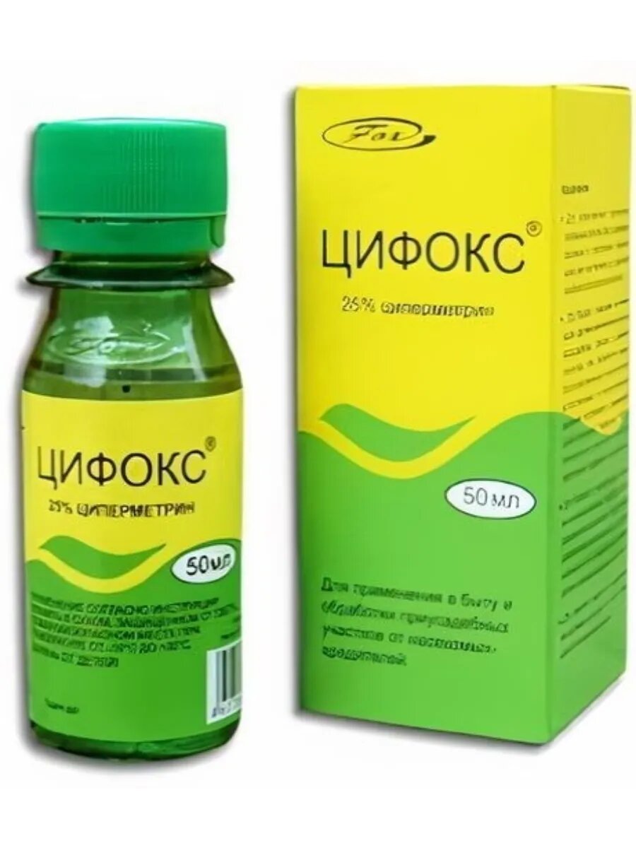 Средство от муравьев и тараканов "Цифокс"