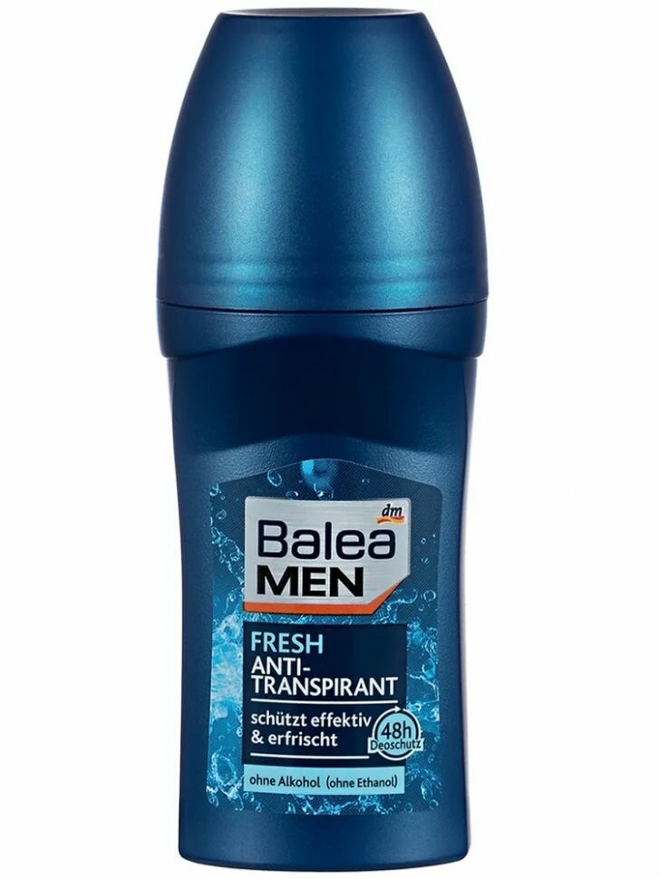 Balea Шариковый дезодорант Fresh Men, 50 мл