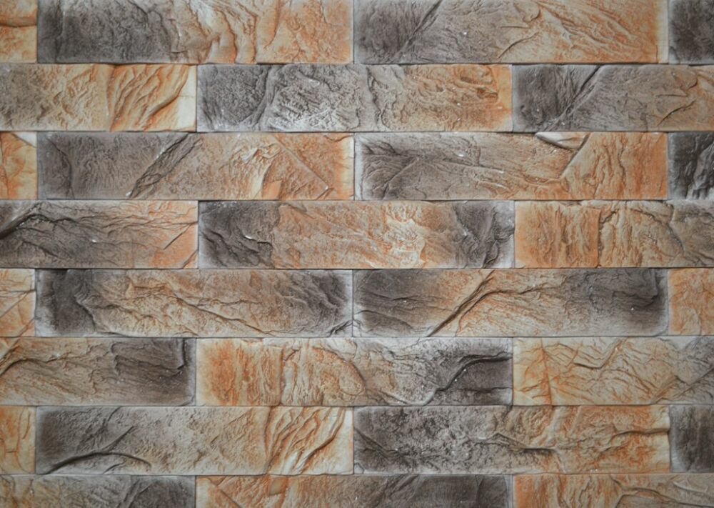 Искусственный Камень Русский Камень Уральский Скол Лофт 2 Артикул 03.29 Ш28хВ6 см 1м2.