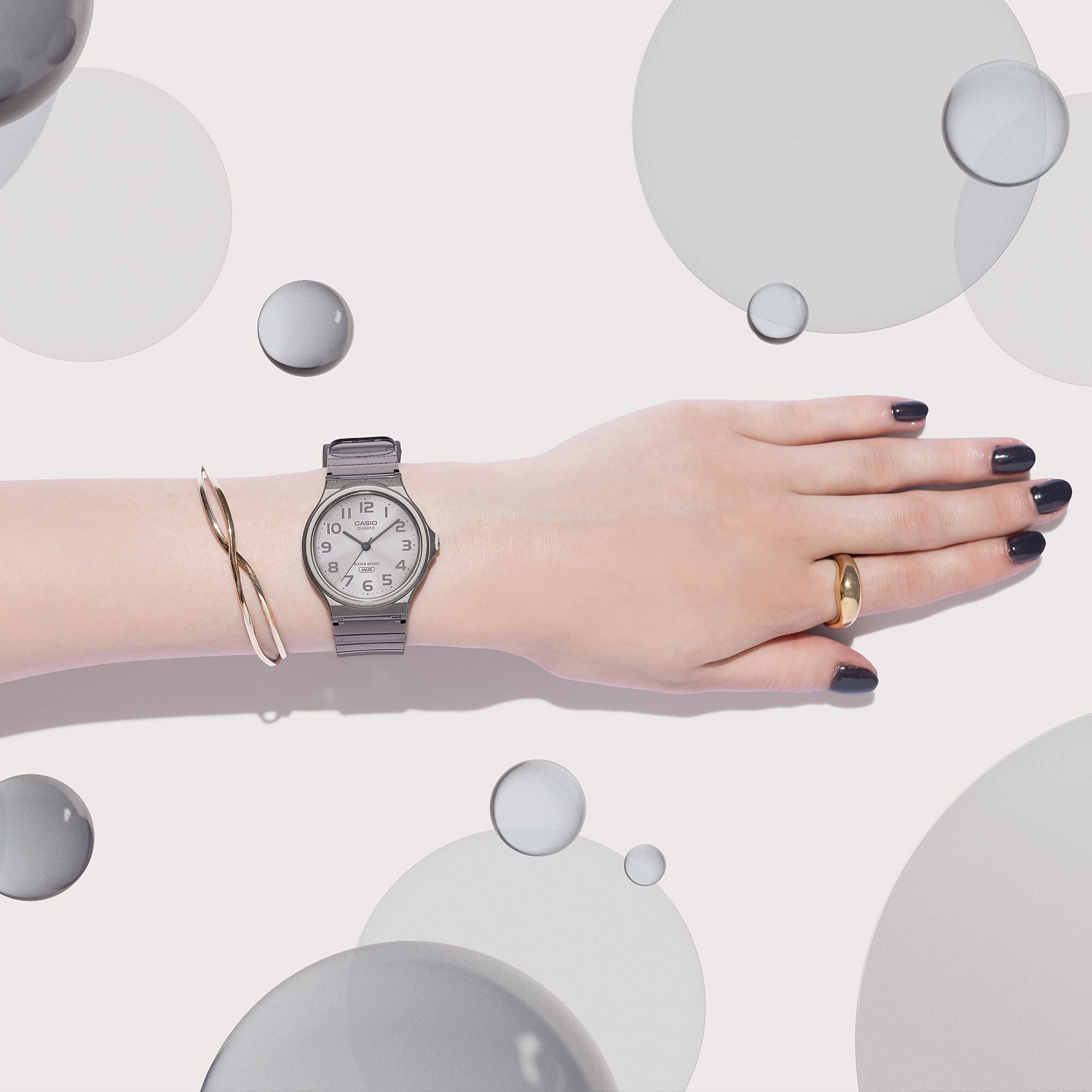 Наручные часы CASIO Collection, серебристый — фото 1