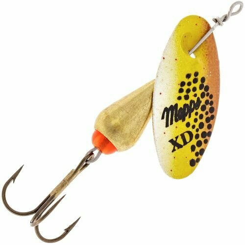 Блесна вращающиеся Mepps Xd №1 3гр. #Tri Fluo G Brown