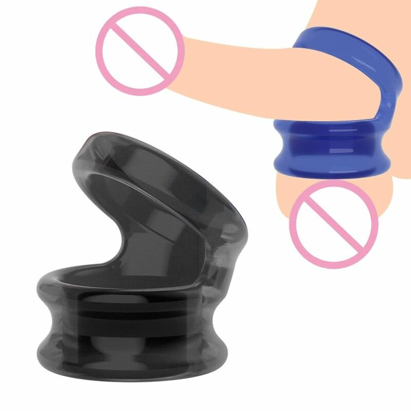 Эрекционное кольцо для пениса, насадка на член для усиления эрекции, товары для взрослых 18+, интимная секс игрушка-