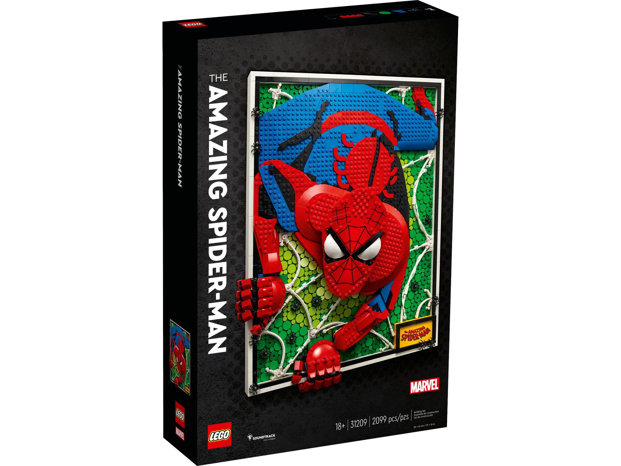 Конструктор LEGO Art 31209 The Amazing Spider-Man, 2099 дет.
