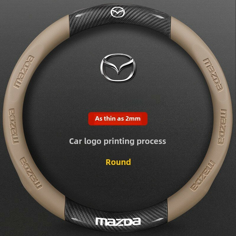 Рулевое колесо YATE, для Mazda, искусственная кожа, диаметр 38 см