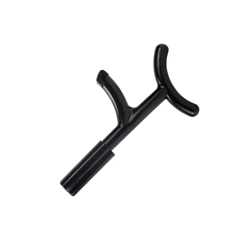 Скребок для стрельбы из лука со стрелами и перьями, инструмент для удаления фреза, 4 Черный, черный