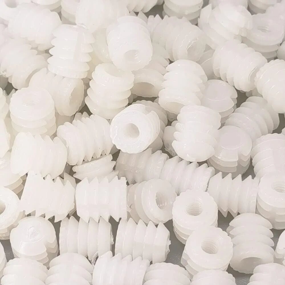 Шарнирные пластиковые дюбеля 100 шт.