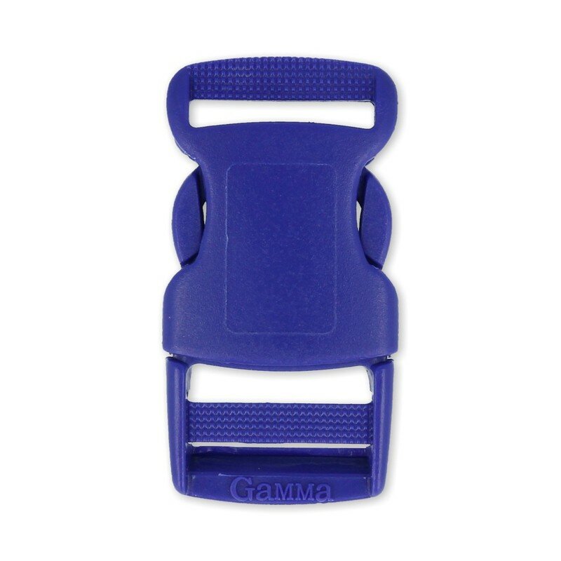 Gamma SB04-SI55 фурнитура сумочная пряжка-замок фастекс цветная 25 мм №220 васильковый