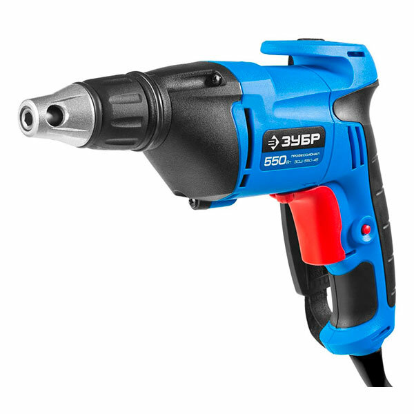 Шуруповерт сетевой универсальный Зубр "Профессионал" ЗСШ-550-45