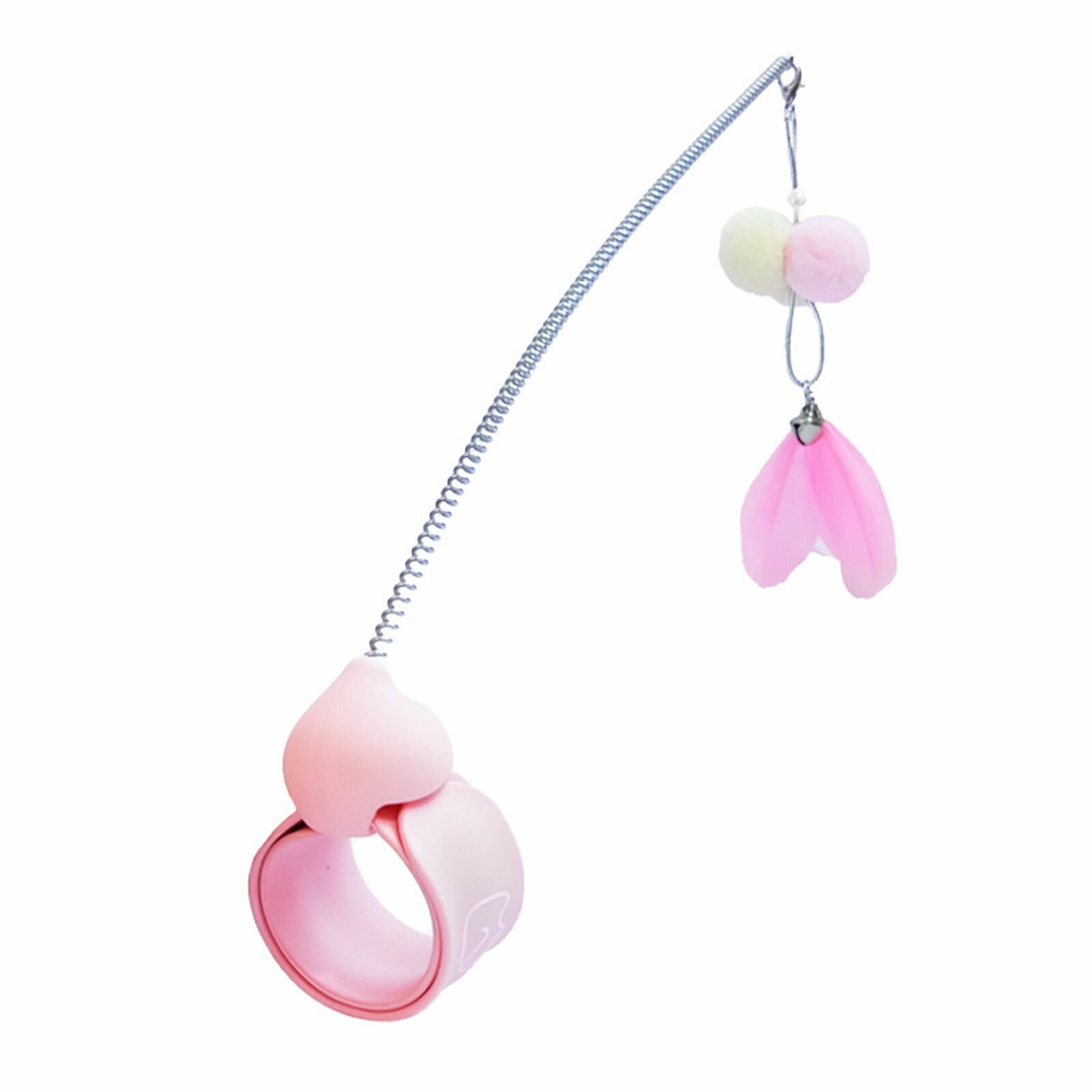 Многоцелевая забавная кошачья палочка типа поп-кольца