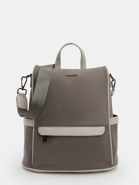 Рюкзак Tendance Q025 коричнево-серый