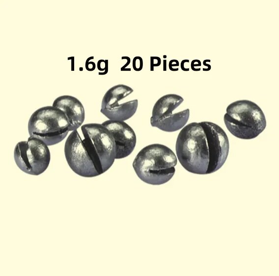 Грузила для рыбалки 1.6g, 20 шт.