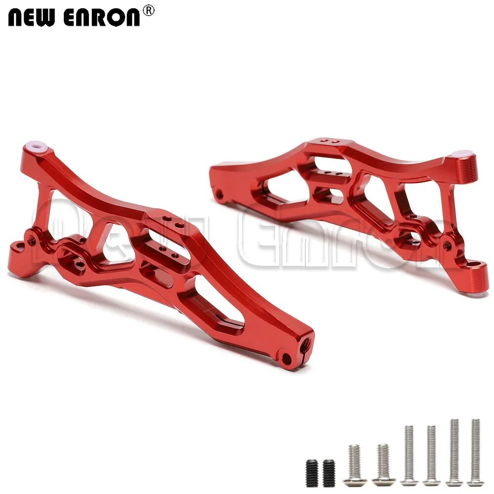 Рычаги подвески для RC машины ARRMA 1/8 Kraton Outcast Talion Notorious NEW ENRON Красный, Front Lower Red