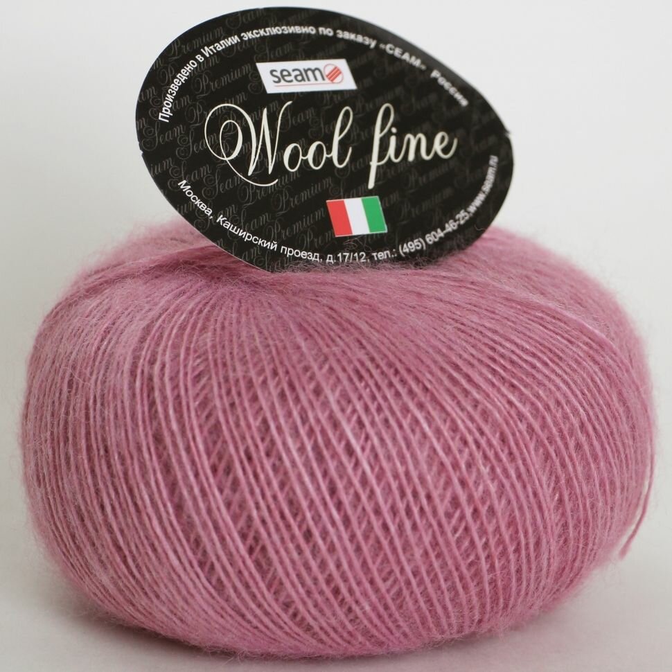 Пряжа Wool fine цвет 20 клевер, 10шт*(310м/50г), 50% шерсть 30% вискоза 20% акрил