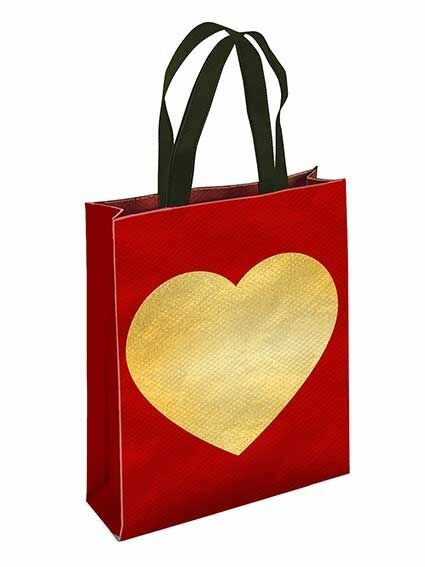 Подарочный пакет Феникс "Шоппер", материал полипропилен, размер 28х32.5х12 см (90053)