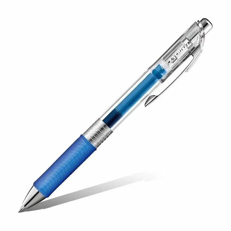 Гелевая ручка Pentel "Energel Infree", синяя, автоматическая, диаметр 0,7 мм