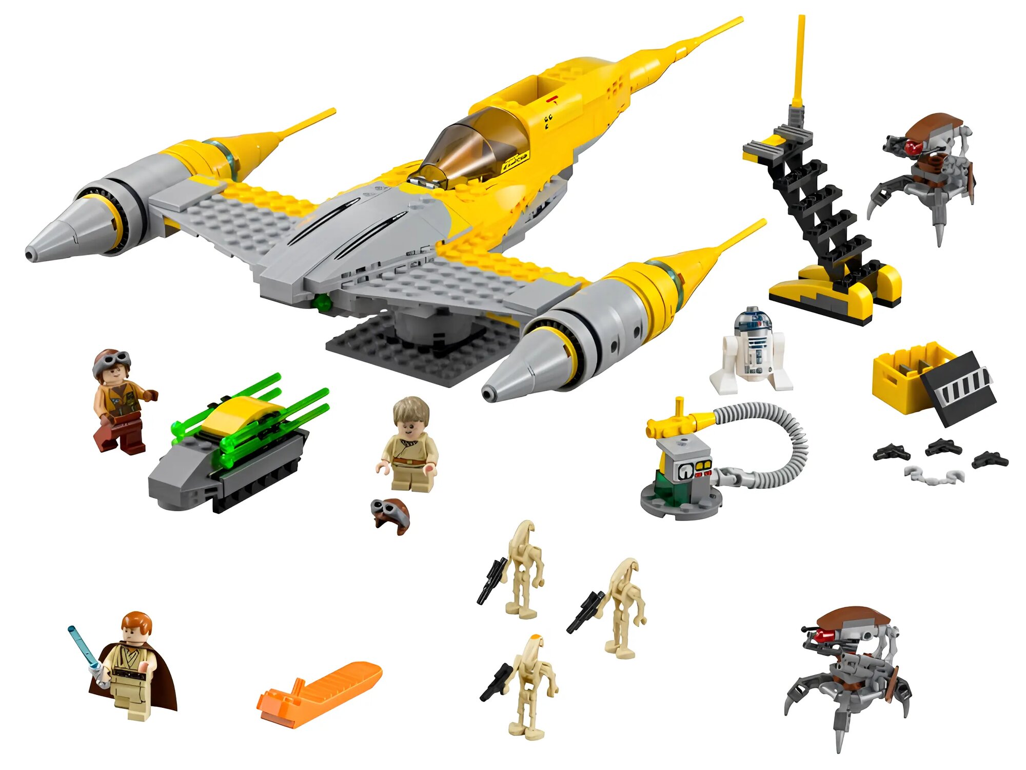 Конструктор LEGO Star Wars 75092 Истребитель Набу U (без коробки, с инструкцией)