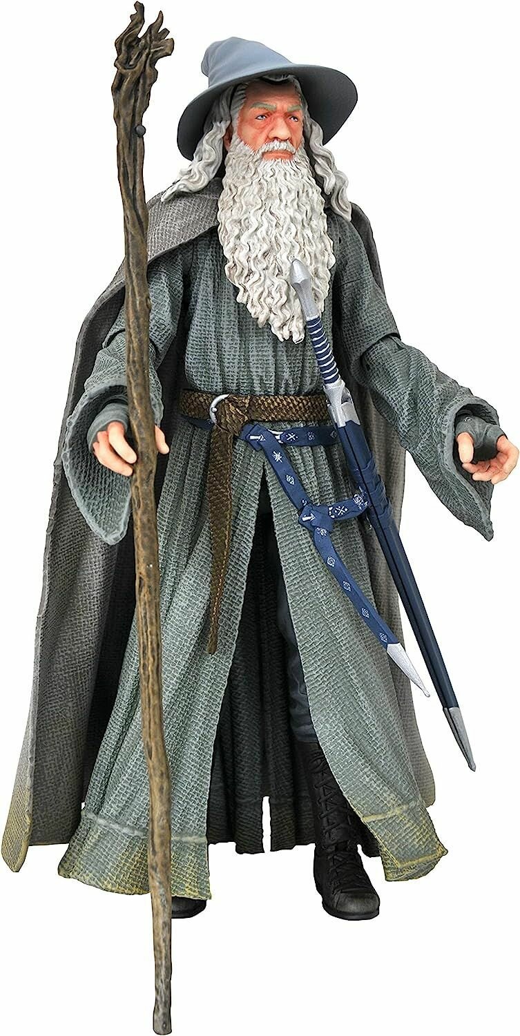 Фигурка DIAMOND SELECT TOYS Властелин колец: Гэндальф, 7 дюймов Gandalf