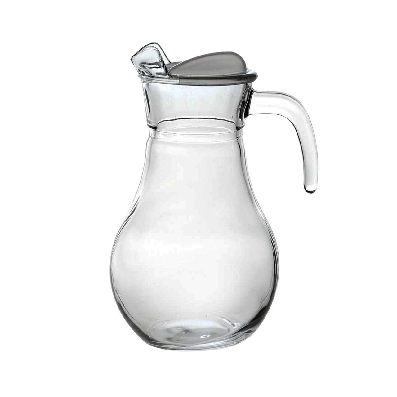 Bistro кувшин стеклянный с крышкой 1,8 л, прозрачный сосуд для воды и напитков