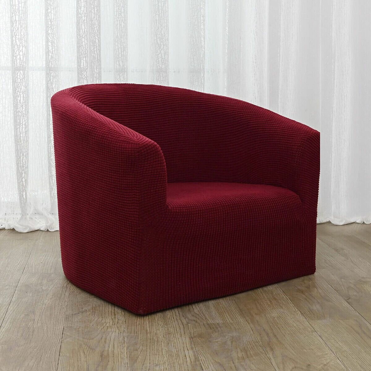Жаккардовый чехол для клубного дивана Shield, встроенный в Одноместное кресло, Акцентный чехол для стула.