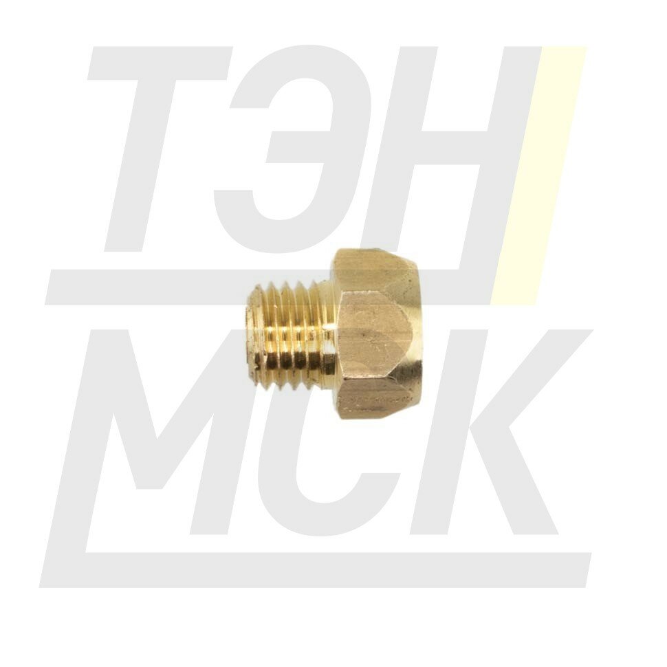 Жиклер (форсунка) для газовых плит Gefest, М6 х 0,75мм D0,61 (1200.00.0.053-18), 12005318