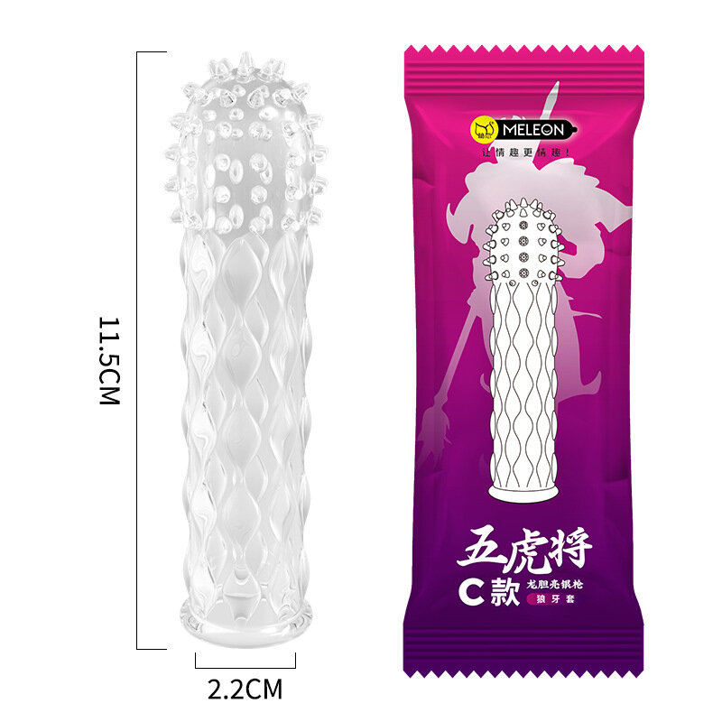 Тайная любовь пять тигровых генералов четыре зверя волк зуб шип пенис презерватив ультратонкий голый в прочный мужской sm веселый реквизит