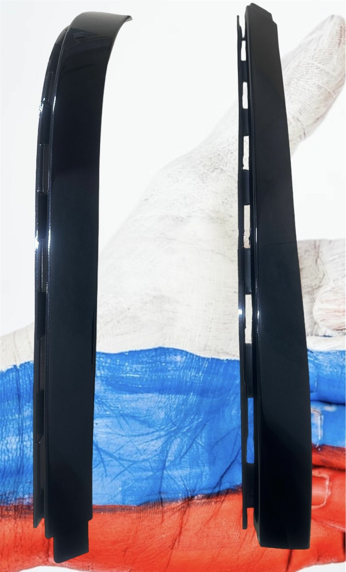 Реснички фар бампера нижние для ВАЗ 2110-2112 Цвет: Сочи(360)