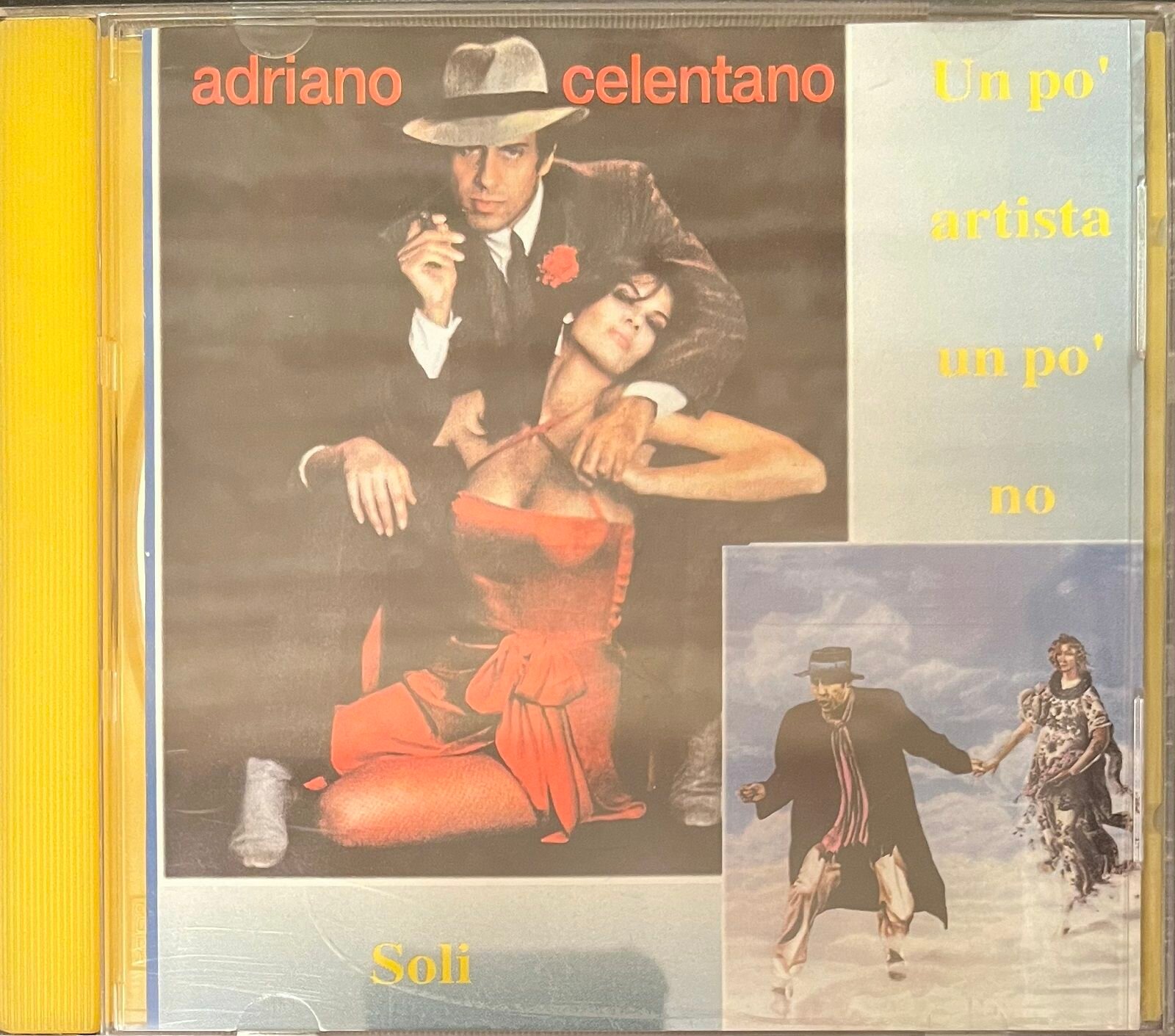 Adriano Celentano. Soli / Un Po' Artista Un Po' No (RU, 2001, заводской диск) CD
