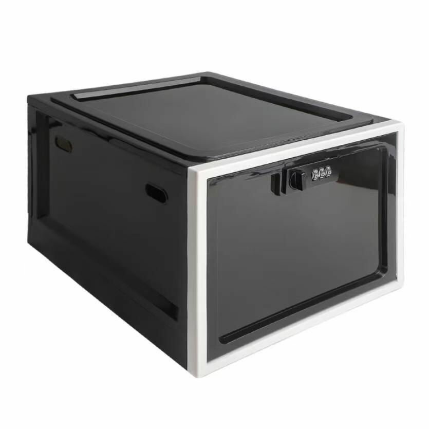 Прозрачный ящик для хранения продуктов питания в холодильнике с паролем A