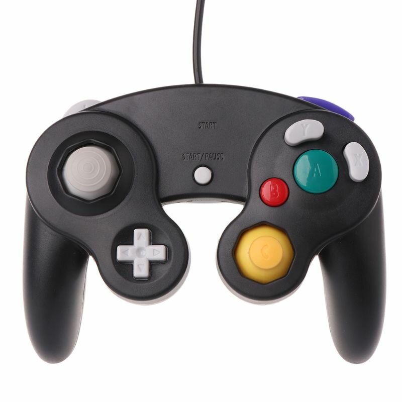 Геймпад NGC для игровой консоли GameCube, Черный