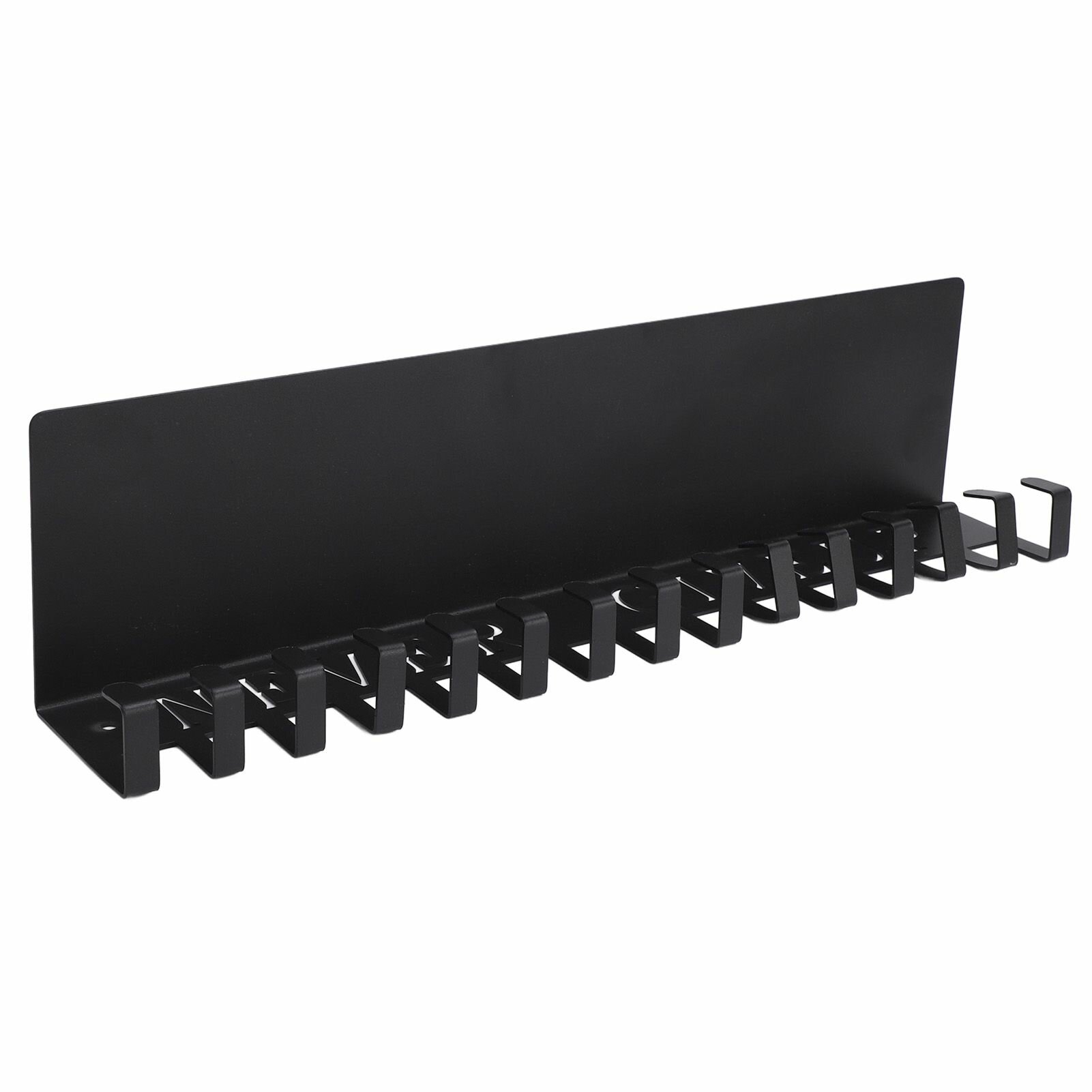 Дисплей для медалей Never Give Up с полкой и крючками, материал - углеродистая сталь, вес - 788.00 г, размер - 40.1x10.2x6.6 см