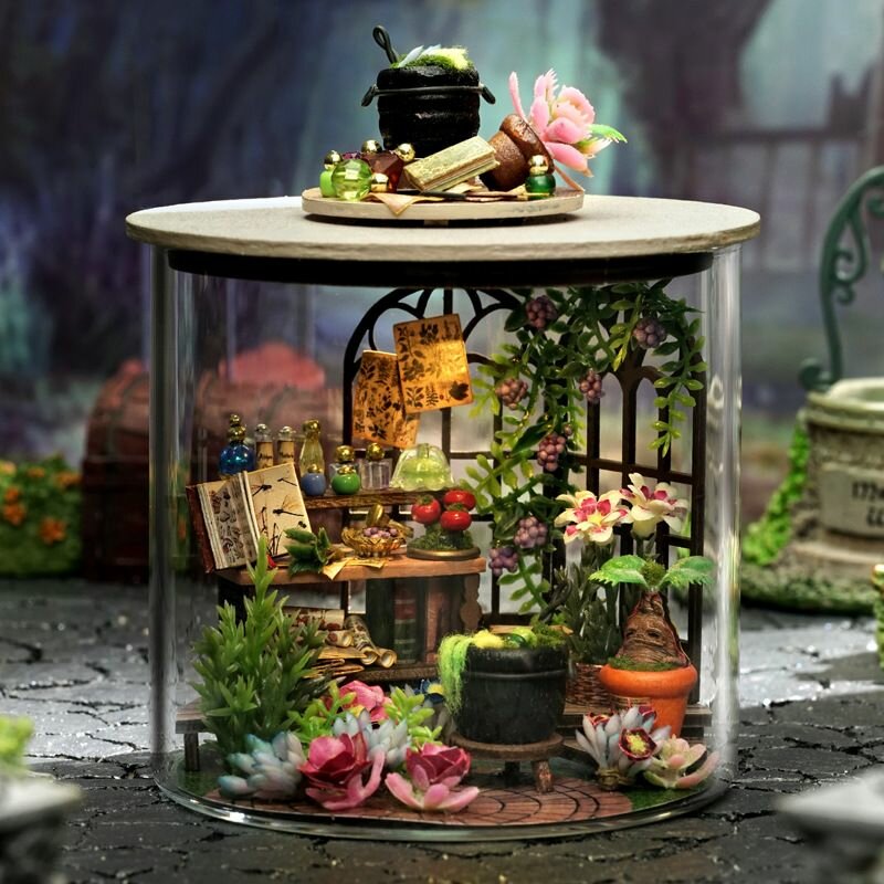 Zhiqu House DIY набор для сборки миниатюрного домика творческий конструктор из дерева (для взрослых и детей)