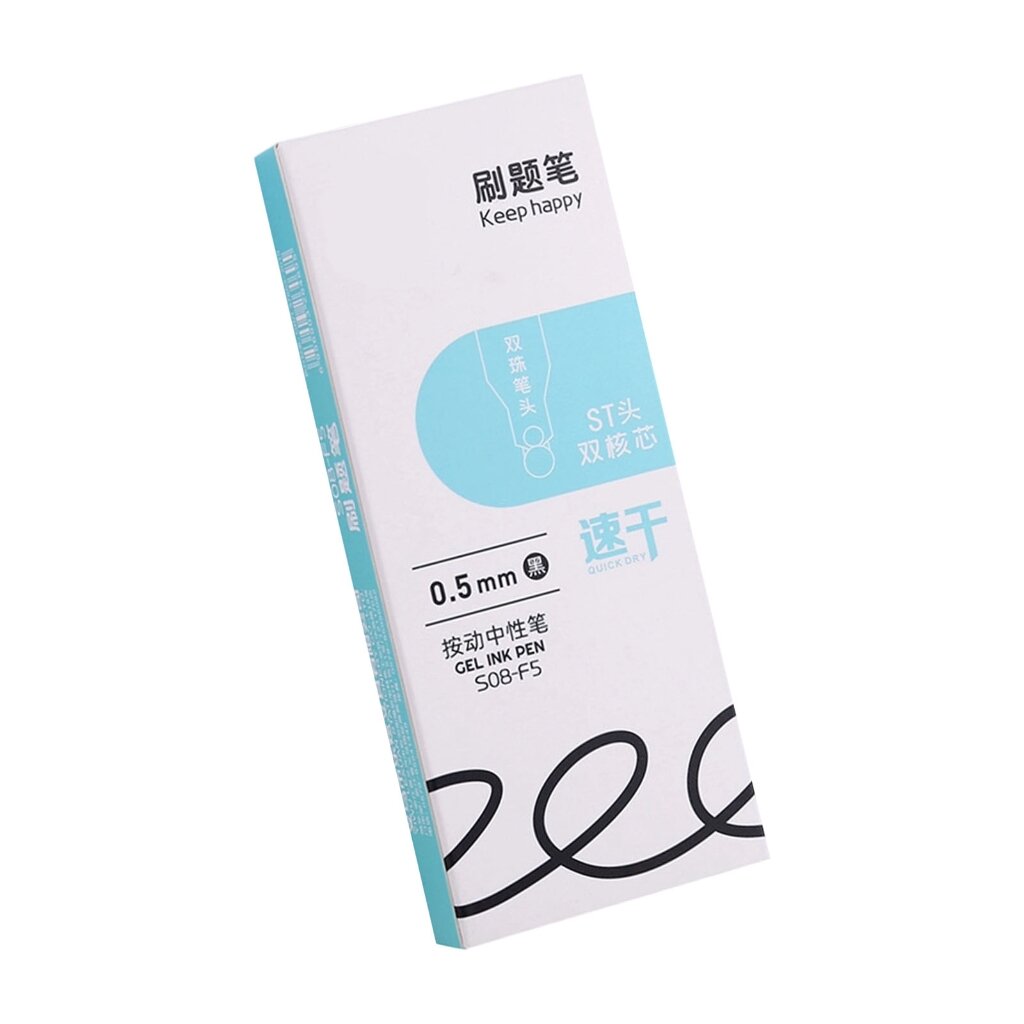 1 коробка гелевой ручки для печати 0,5 bullet pen гелевая ручка офисные канцелярские принадлежности signature press pen водяная ручка-5 шт.
