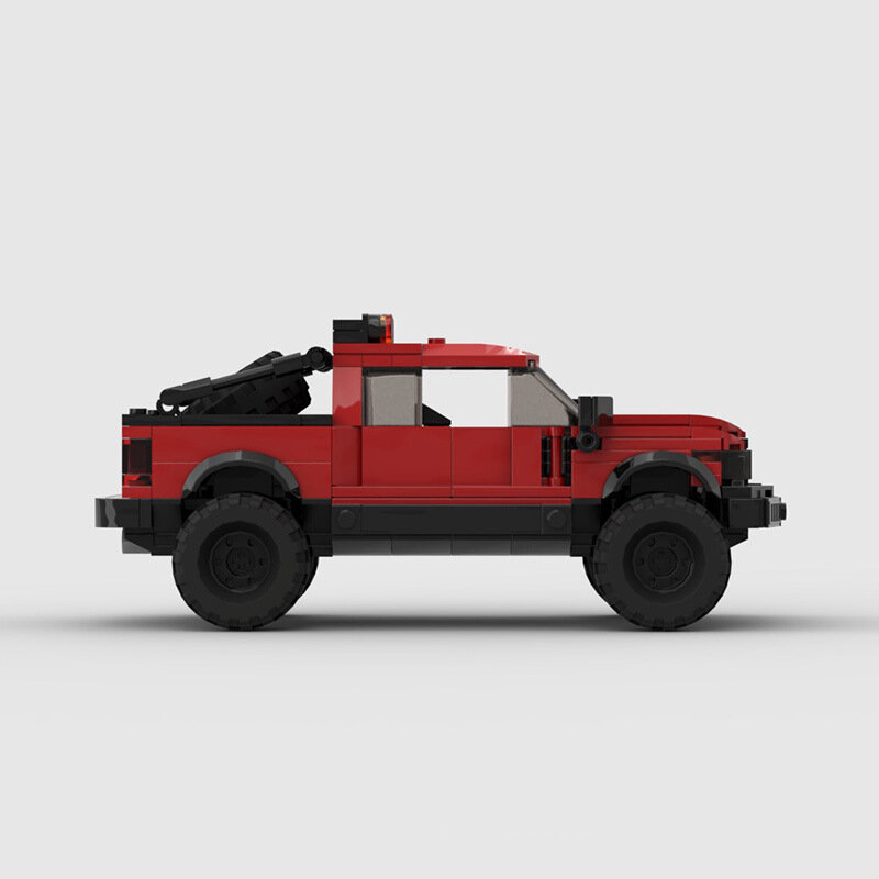 Детская машинка для сборки своими руками MOC-red Volt Munch F150