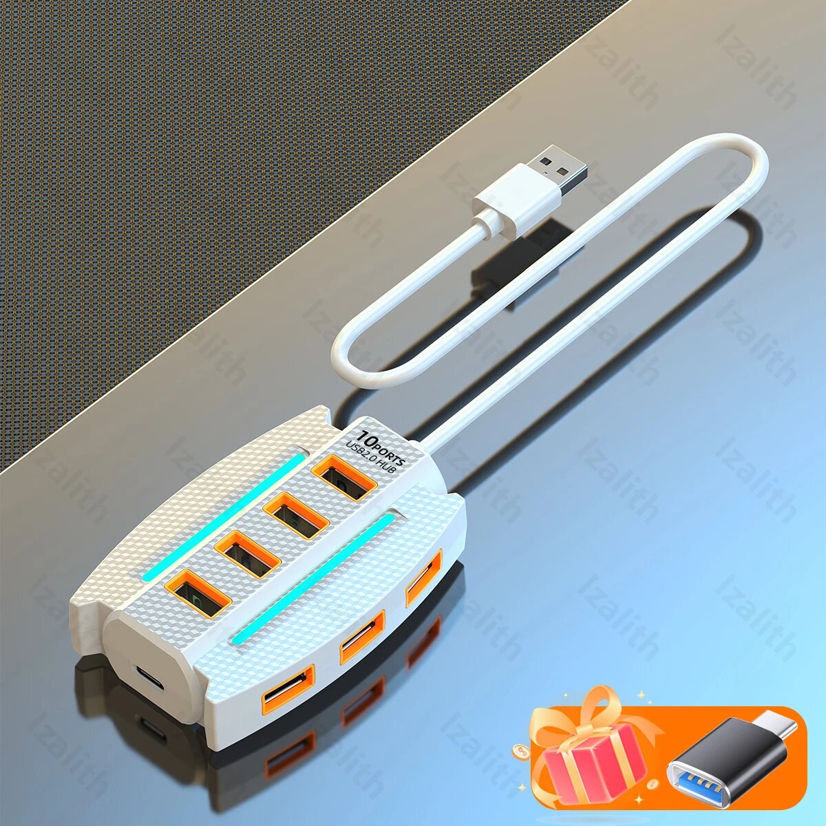 USB-хаб LS 10 портов