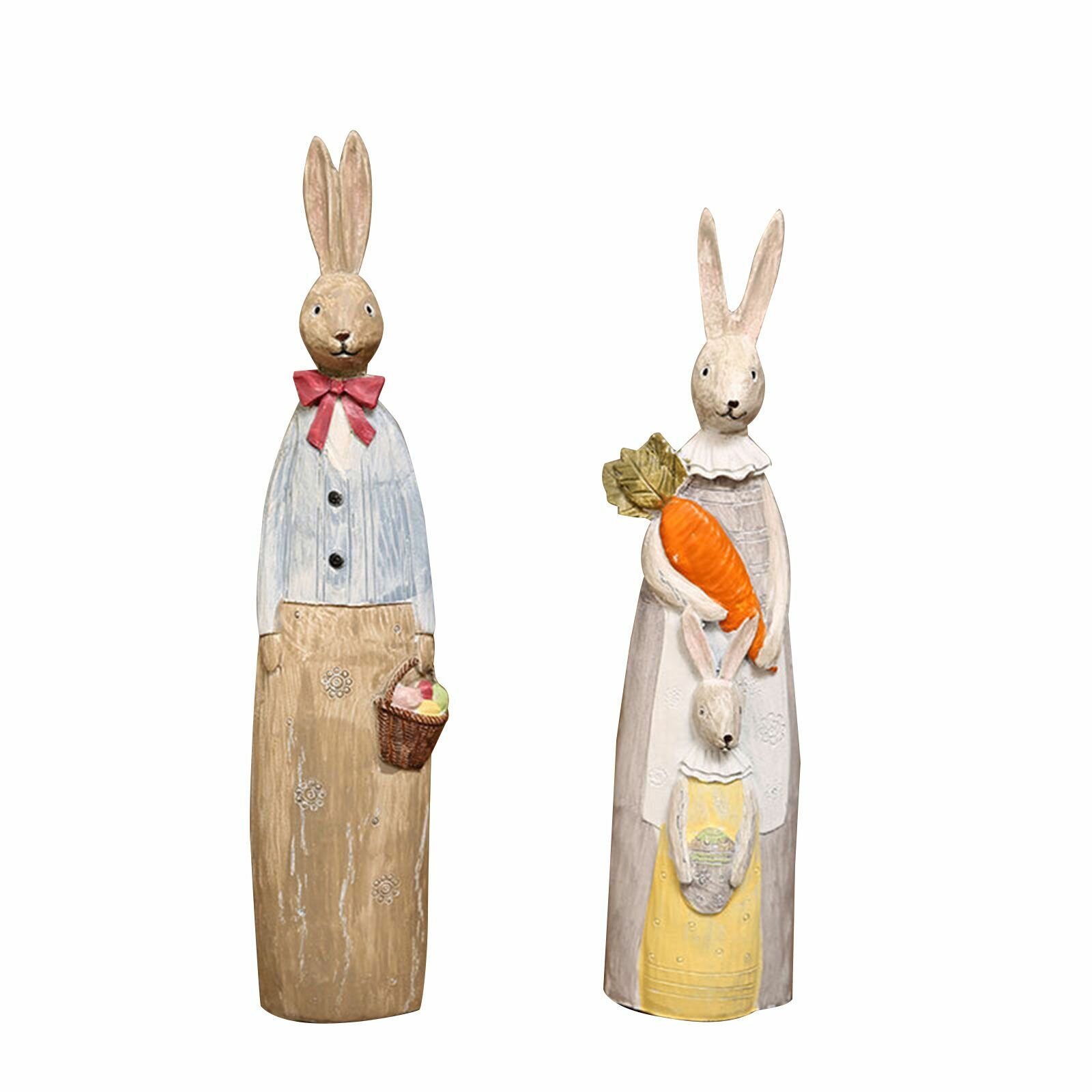 Фигурка кролика из мультфильма, статуэтка для входа в гостиную, Украшения для дома