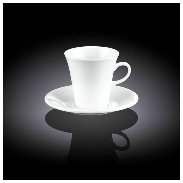 Набор 3 шт. чашка чайная и блюдце 210 мл Wilmax