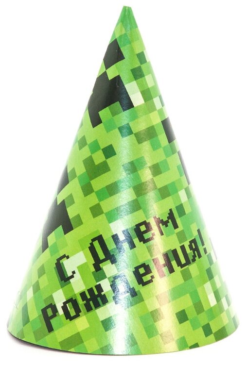 Колпаки, Пиксели, 6 шт.