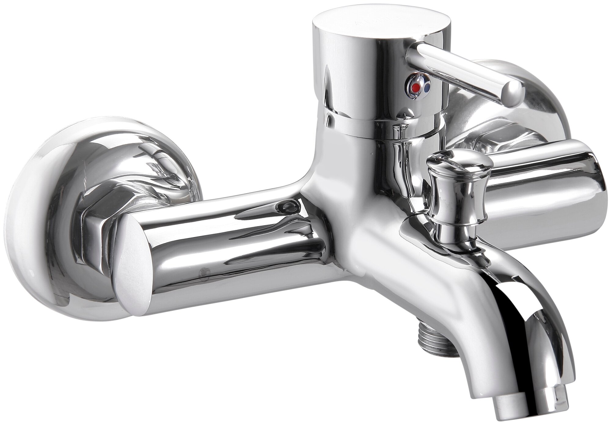 Смеситель для ванны на стену Azario TASCO керамический картридж, хром (AZ15160511)