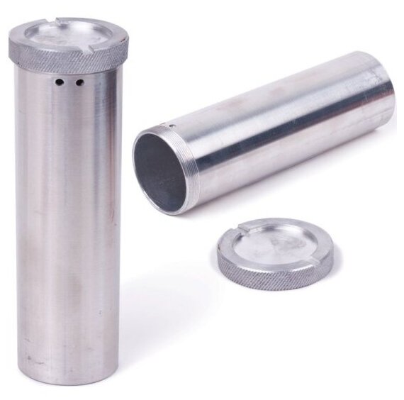 Пенал-тубус для хранения ключей Новейшие Технологии дюралевый, высота 120 мм, диаметр 60 мм