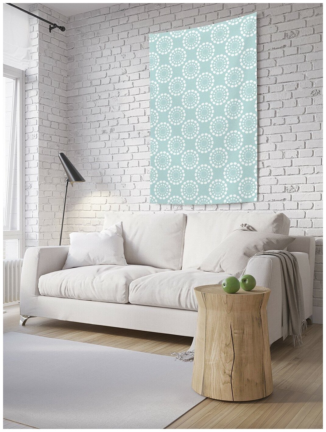 Вертикальное фотопанно на стену JoyArty "Мыльные пузыри", 100x150 см