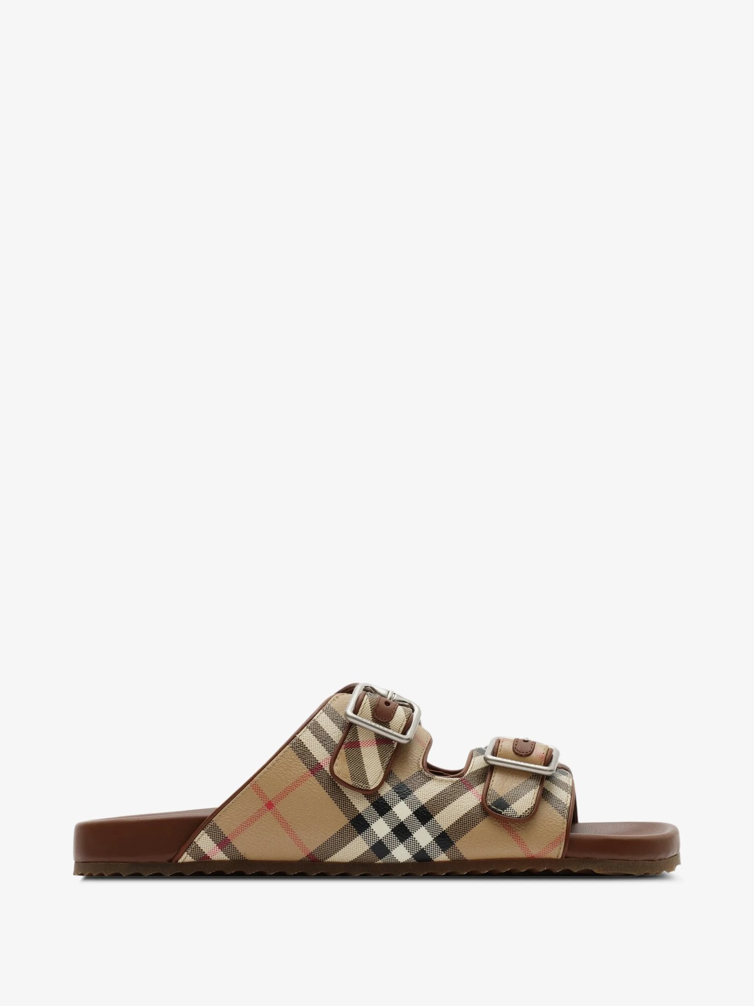 Босоножки Check and leather Urchin sandals