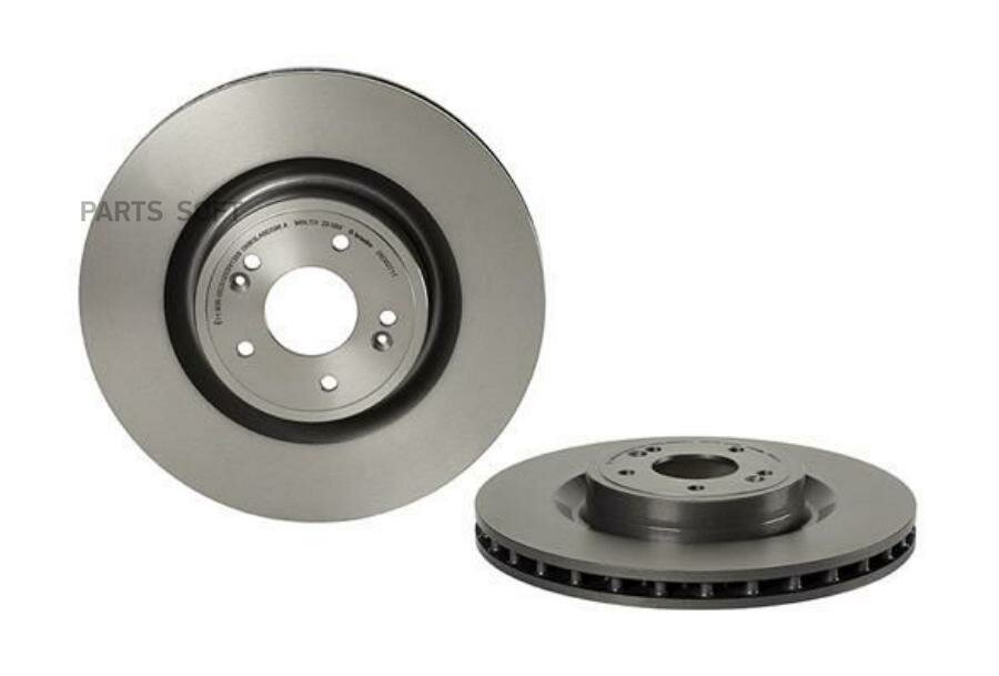 BREMBO 09. D027.11 Диск тормозной передн. с УФ покрытием GENESIS G70 09/17-> / KIA STINGER (CK) 06/17-> ()