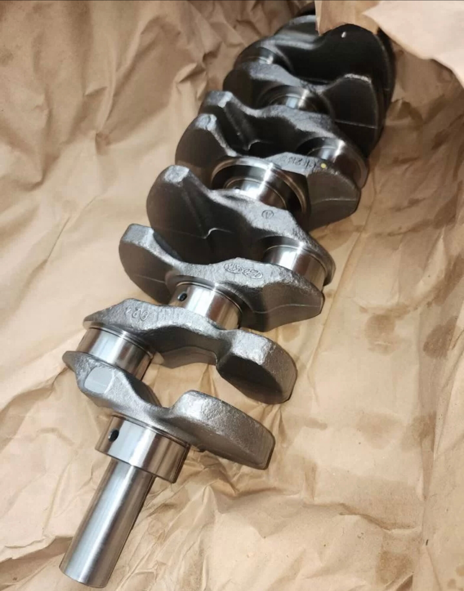 Коленчатый вал ( коленвал) Kia Hyundai 231112G230R 72RZ62GF00 оригинальный , 2,4 G4KE, G4KG, G4KJ, G4KL