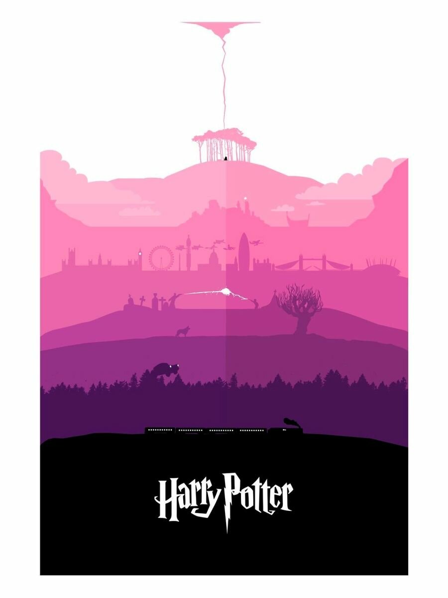 Постер "Вселенная Гарри Поттера"