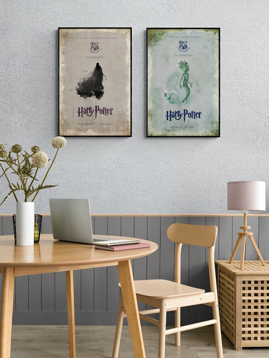 Набор из двух постеров Гарри Поттер. Часть 3-4