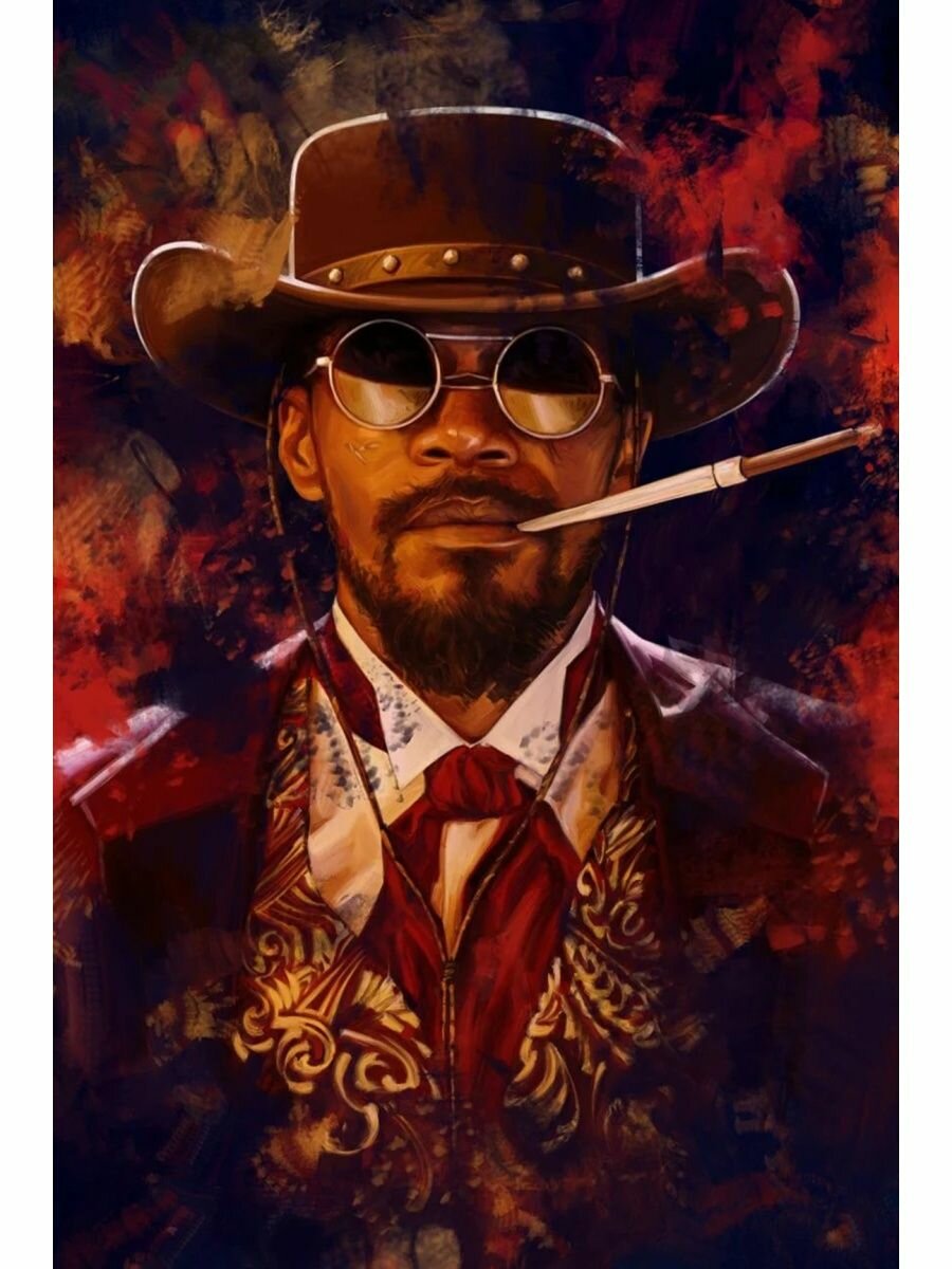 Постер "Tarantino Films. Джанго освобождённый"