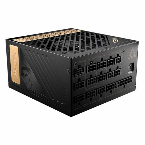 Блок питания MSI MEG Ai1300P, 1300Вт, 120мм, черный, retail [306-7zp4a11-ce0]