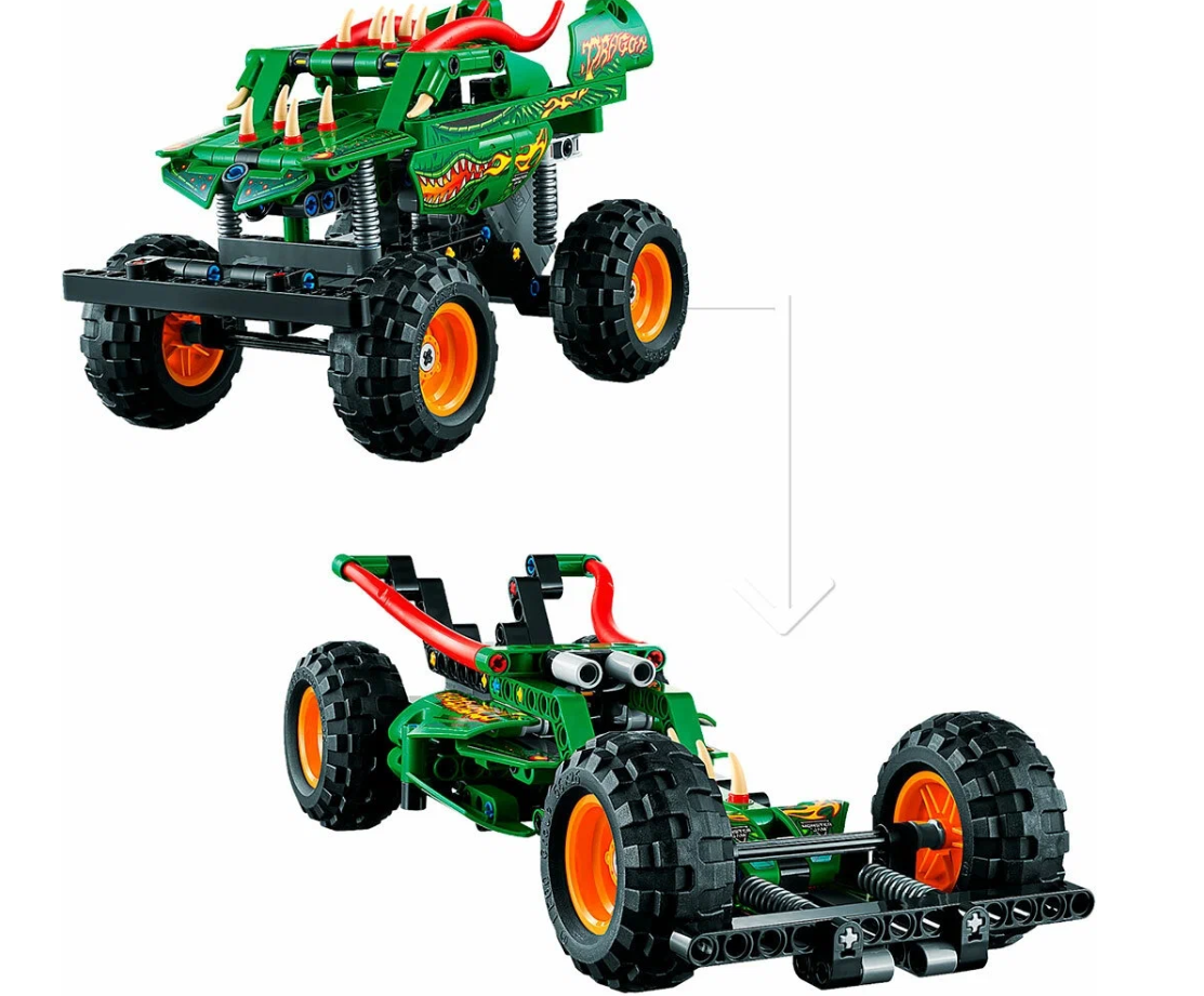 Конструктор BL «Monster Jam Dragon» 2в1 — фото 1