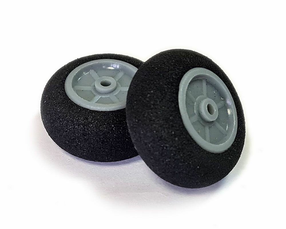 Облегчённые колёса Haoye 25x2x12 мм. 2 шт. для радиоуправляемых авиамоделей HY006-00101-2