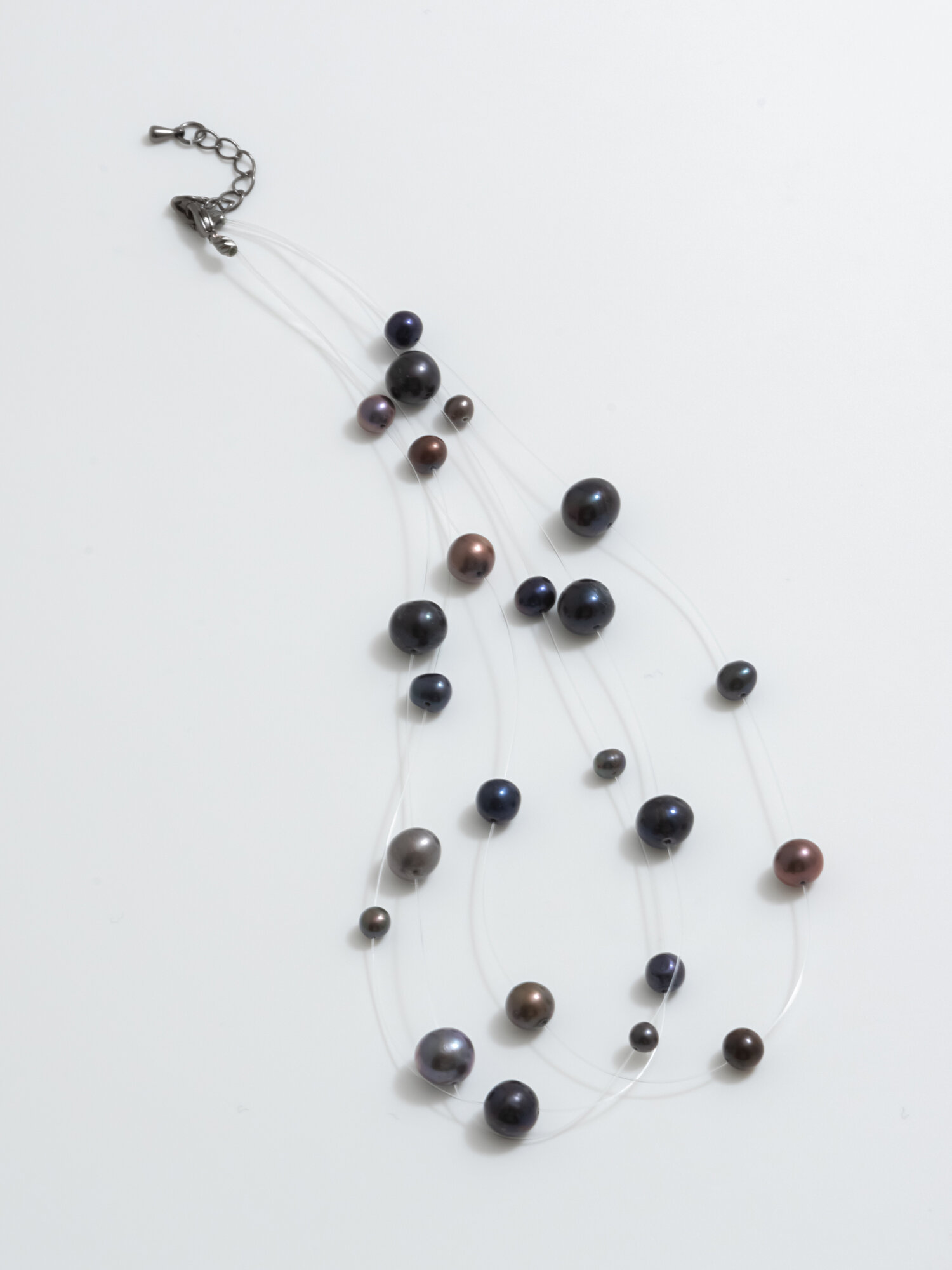 Колье, жемчуг пресноводный культивированный